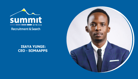 Meet Isaya Yunge - CEO SomaApps Technologies - Summit Recruitment & Search
